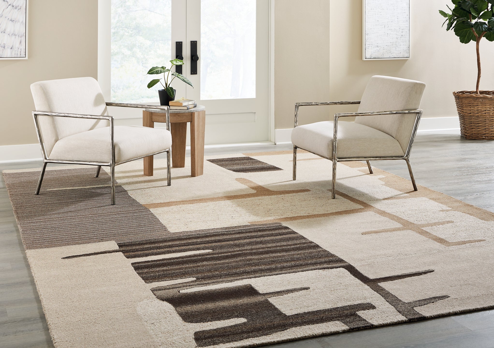 Kencher Medium Rug at Lee Furniture, NC